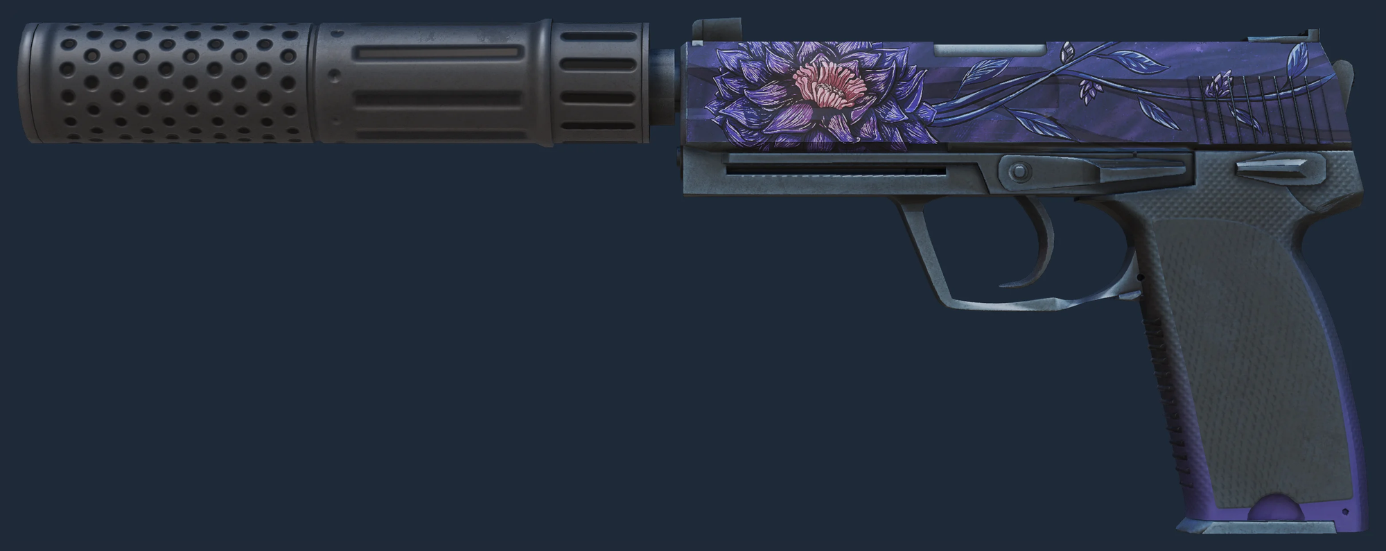 StatTrak™ USP-S | Чёрный лотос (После полевых испытаний) Скины CS2 с быстрой автовыдачей steam trade