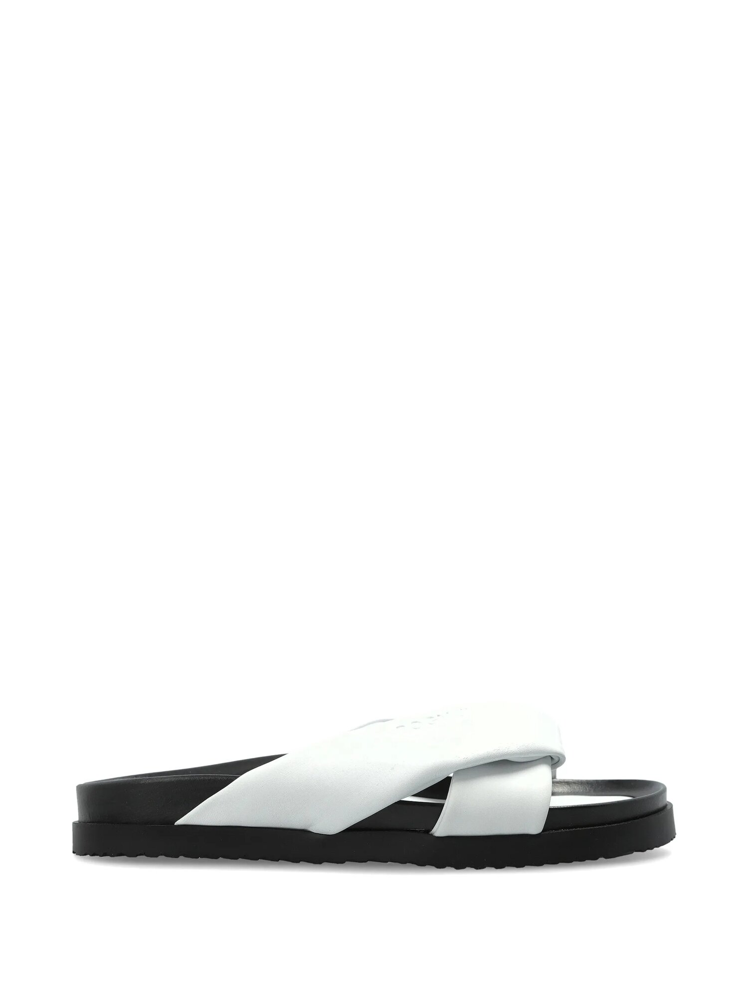 Кроссовки Twisted leather sneakers
