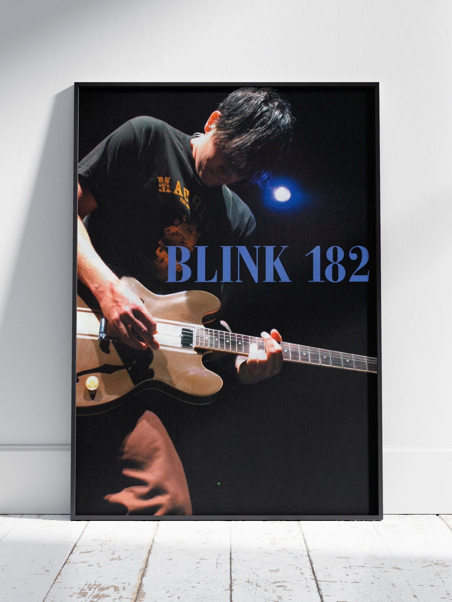 Плакат на стену для интерьера Блинк 182 (Том ДеЛонг - Tom DeLonge 4) - Постер по музыке и артисту формата A4 (21x30 см)