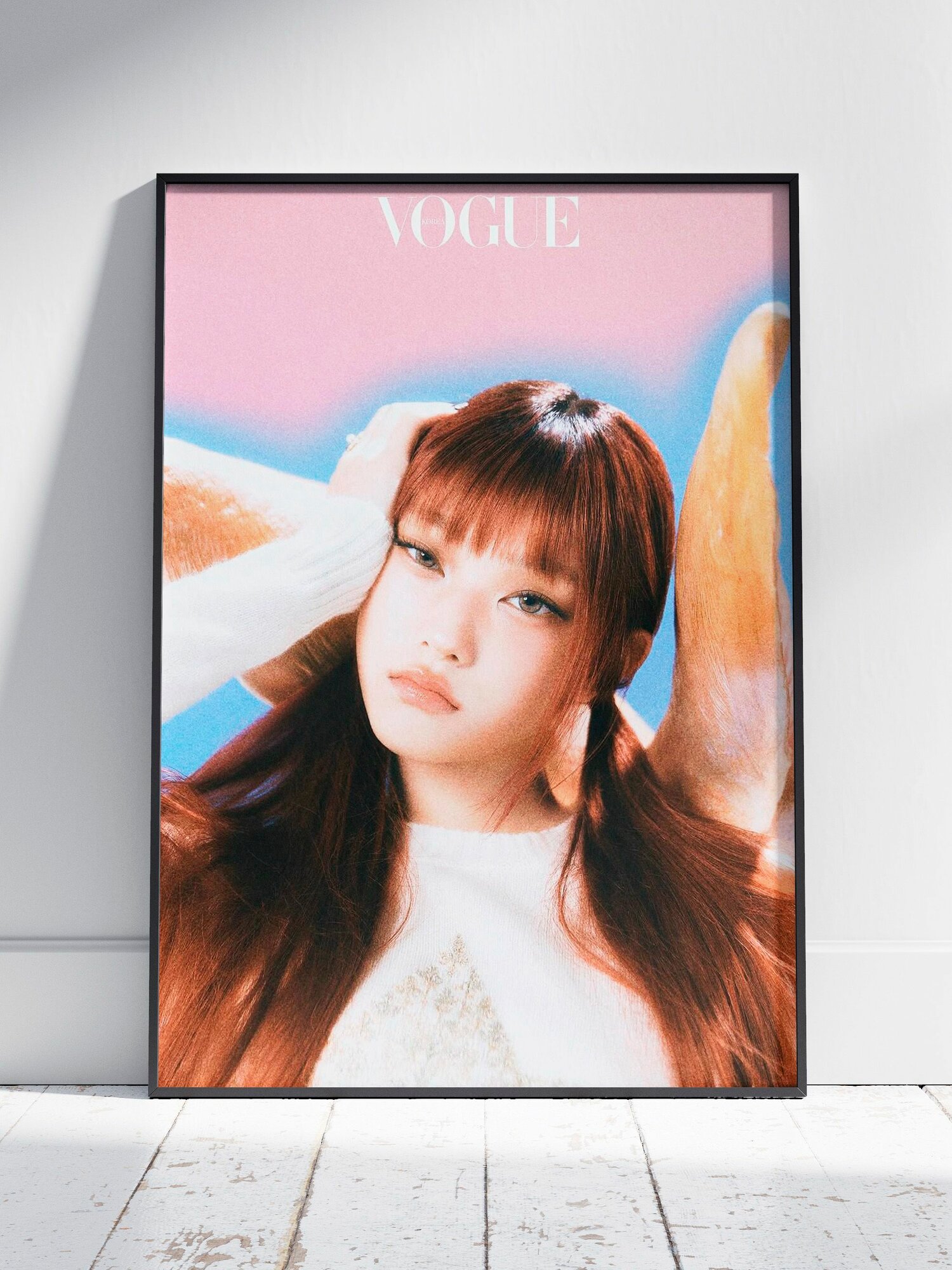Плакат на стену для интерьера Корейский Стиль (Korean Fashion Style 12) - Постер по восточной эстетике формата A4 (21x30 см)