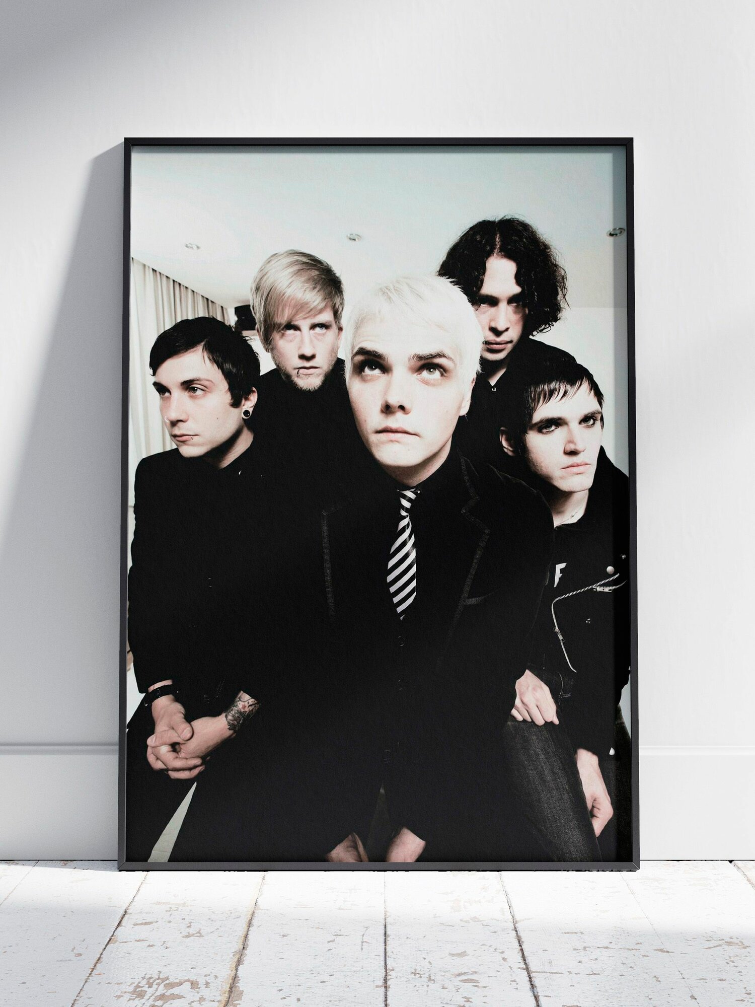 Плакат на стену для интерьера Май Кемикал Романc - My Chemical Romance (MCR 3) - Постер по музыке и артисту формата A4 (21x30 см)