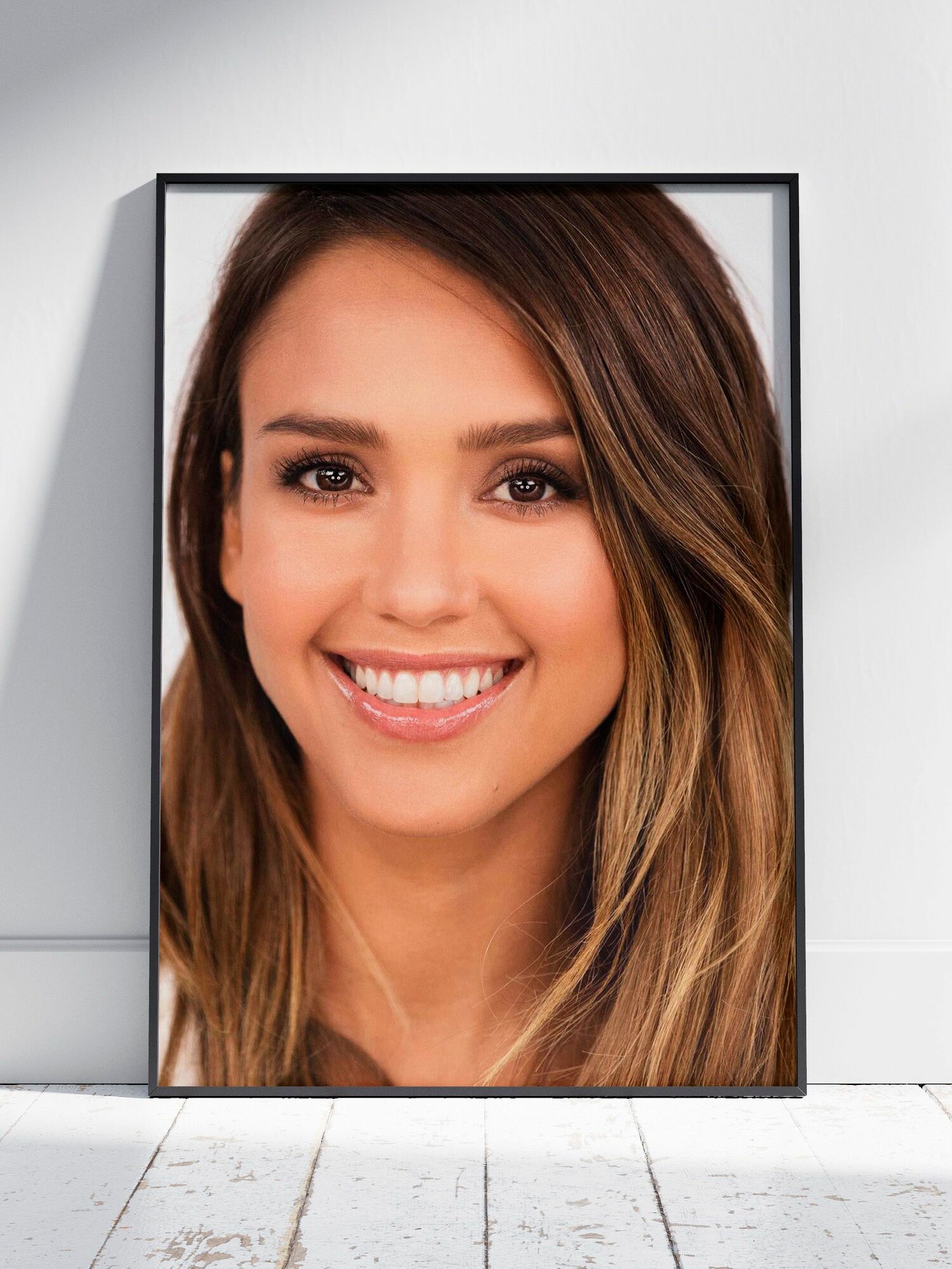 Плакат на стену для интерьера Джессика Альба (Jessica Alba 11) - Постер по актеру фильма, кино, сериала формата A4 (21x30 см)