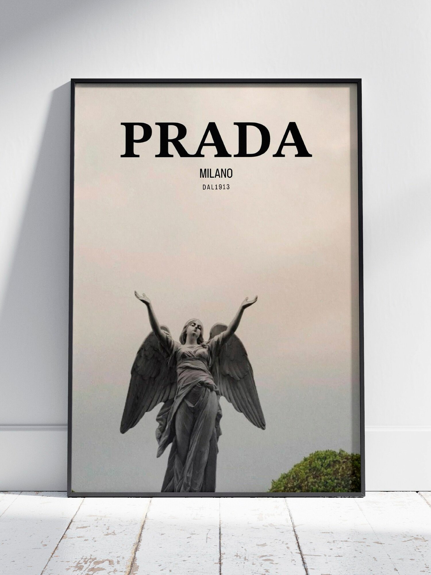 Плакат на стену для интерьера Прада (Prada 17) - Постер по модели, бренду и моде формата A4 (21x30 см)