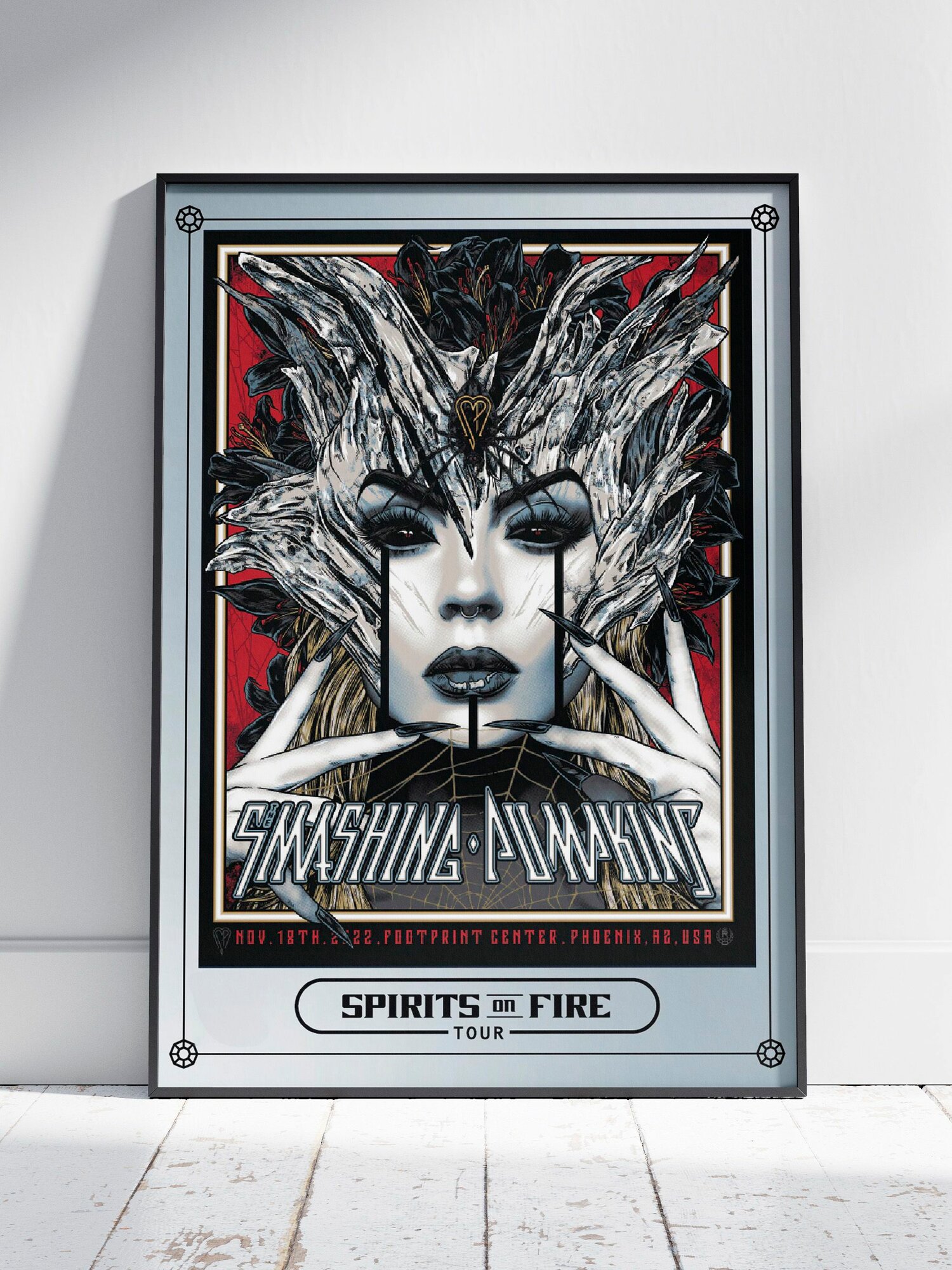 Плакат на стену для интерьера Смэшинг Пампкинс (Smashing Pumpkins 19) - Постер по музыке и артисту формата A4 (21x30 см)