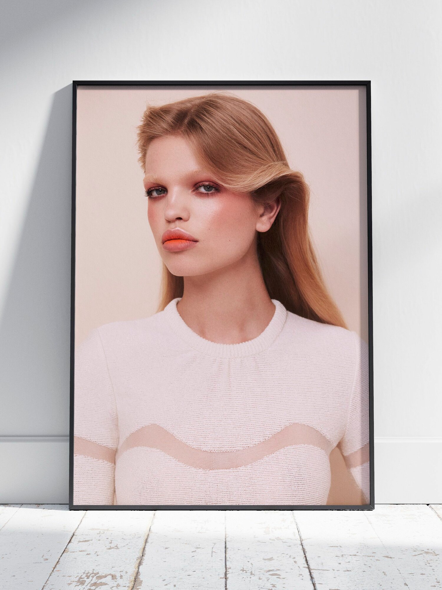 Плакат на стену для интерьера Дафна Груневельд (Daphne Groeneveld 18) - Постер по модели, бренду и моде формата A4 (21x30 см)