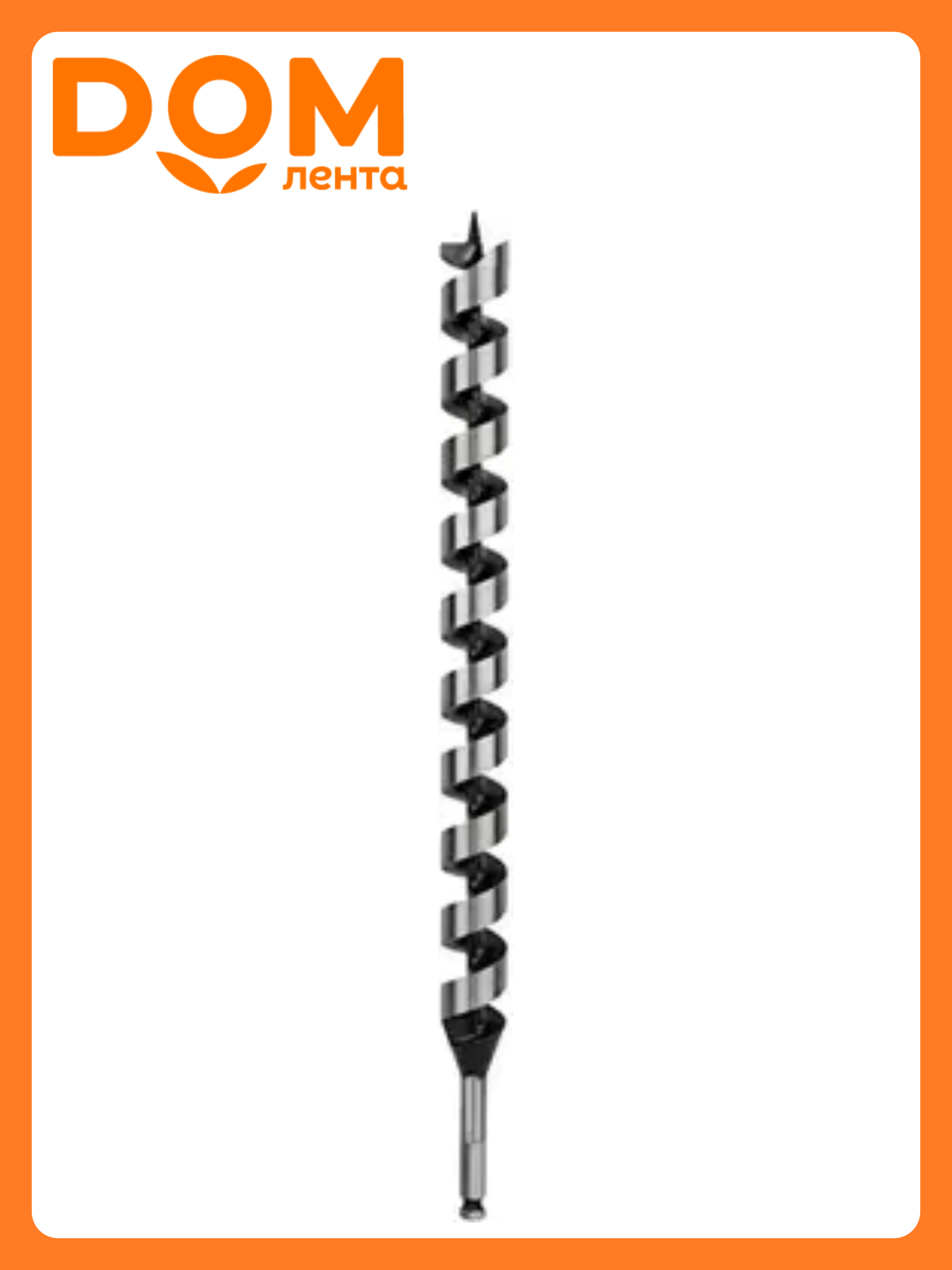 Сверло Strong СТС-013, по дереву, спиральное, шестигранный хвостовик, 20х220 мм