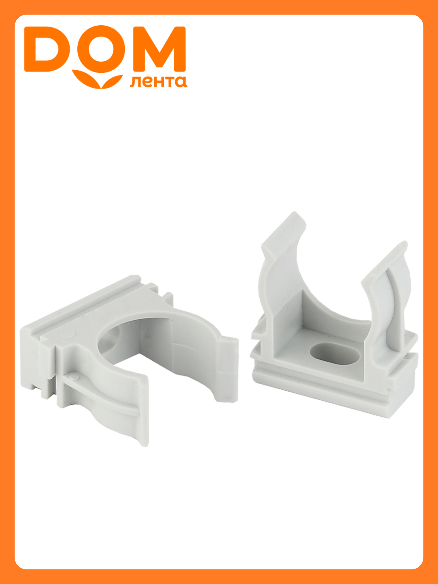 Крепёж-клипса 100 шт 20 мм