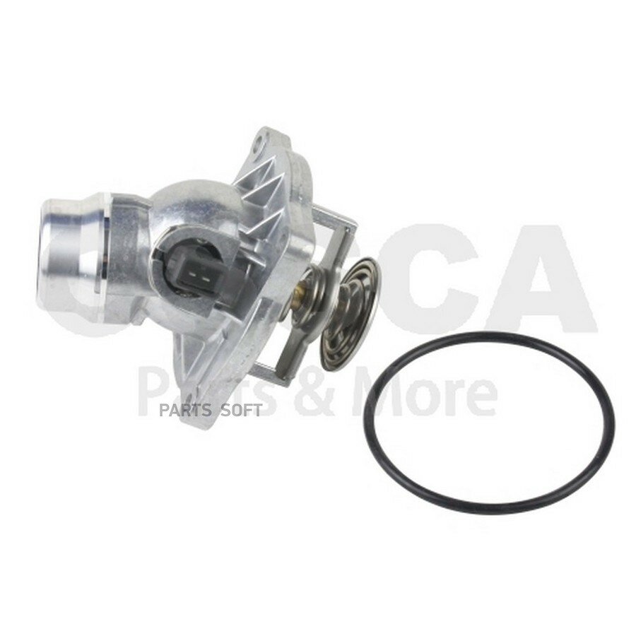 Корпус термостата в сборе BMW 5,7,8, X5, Z8 M62 (E39,38,31,53,52) , LAND ROVER Range Rover-III 4.4 96~ от официального дистрибьютора, OSSCA, артикул 22508