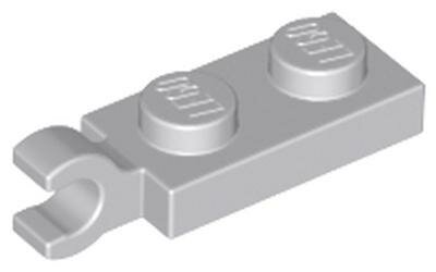 Деталь Lego 63868 Plate, Modified 1 x 2 with Clip on End (Horizontal Grip)