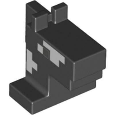 Деталь Lego 25769pb05 Creature Head Pixelated Horse with Eyes and Side of Neck and Side of Face Pattern (Minecraft Horse)