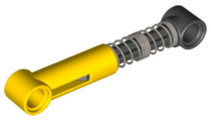 Деталь Lego 731c04 Technic, Shock Absorber 6.5L - Hard Spring, Tight Coils in Middle