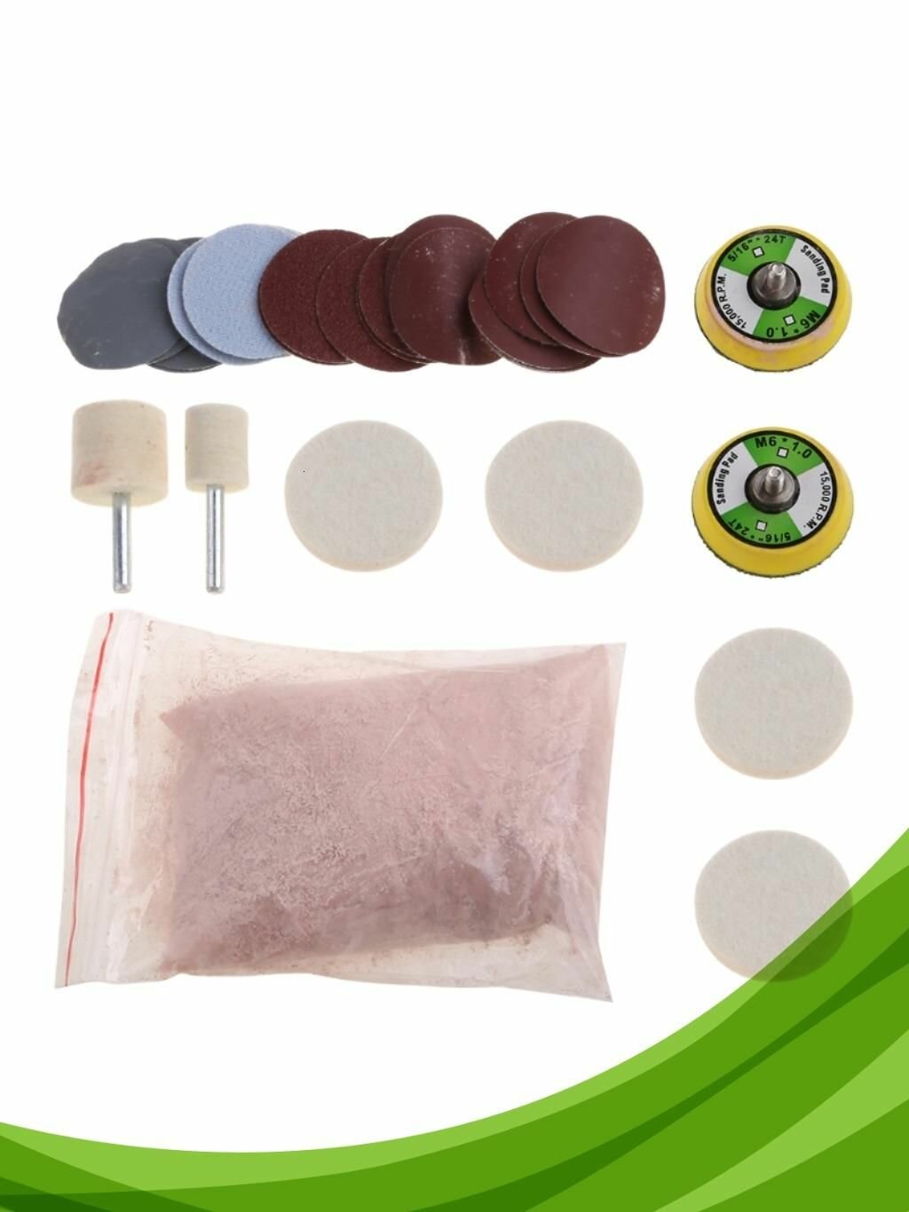 Полировальный порошок из оксида хрома, Фиолетовый - M