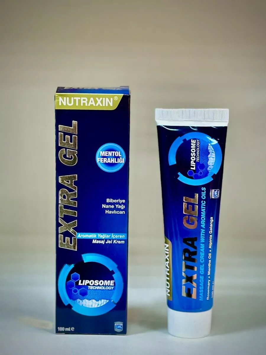 Nutraxin Extra Gel (Artroflex Gel) Массажный гель с ароматическими маслами (Nutraxin Artroflex gel) 100 мл