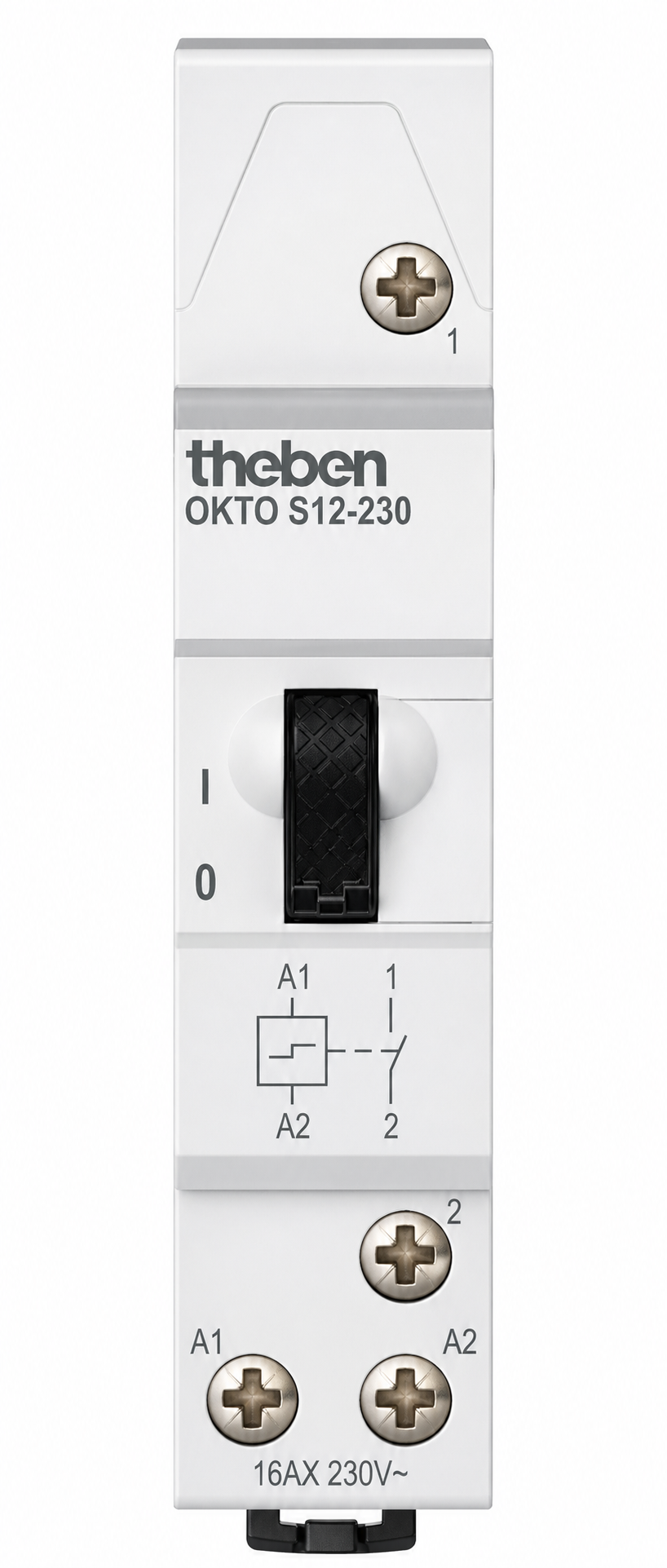Реле импульсное Theben OKTO S12-230 (3120120), для управления освещением, скрытая установка, IP20