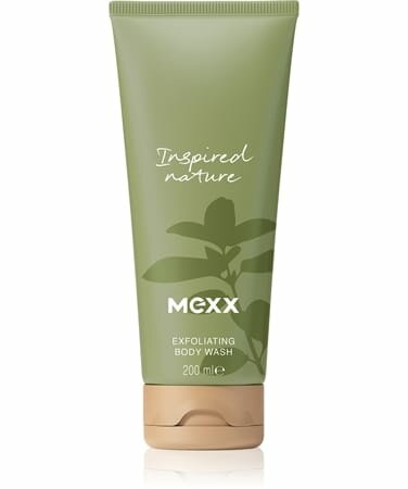 Гель для душа Mexx Inspired Nature отшелушивающий, 200 мл