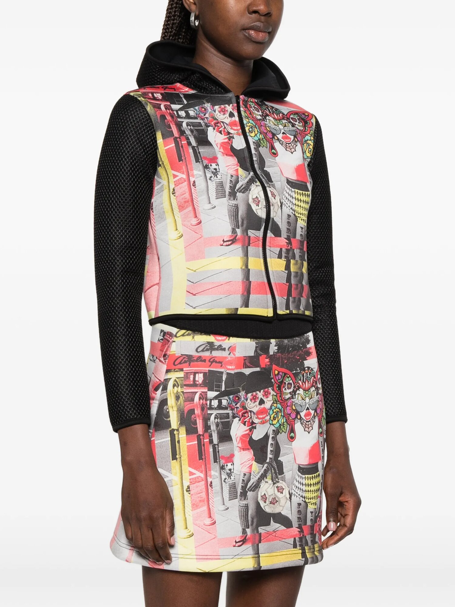 Худи The Artistylist Graphic-print hoodie, размер 42, , black — фото 1