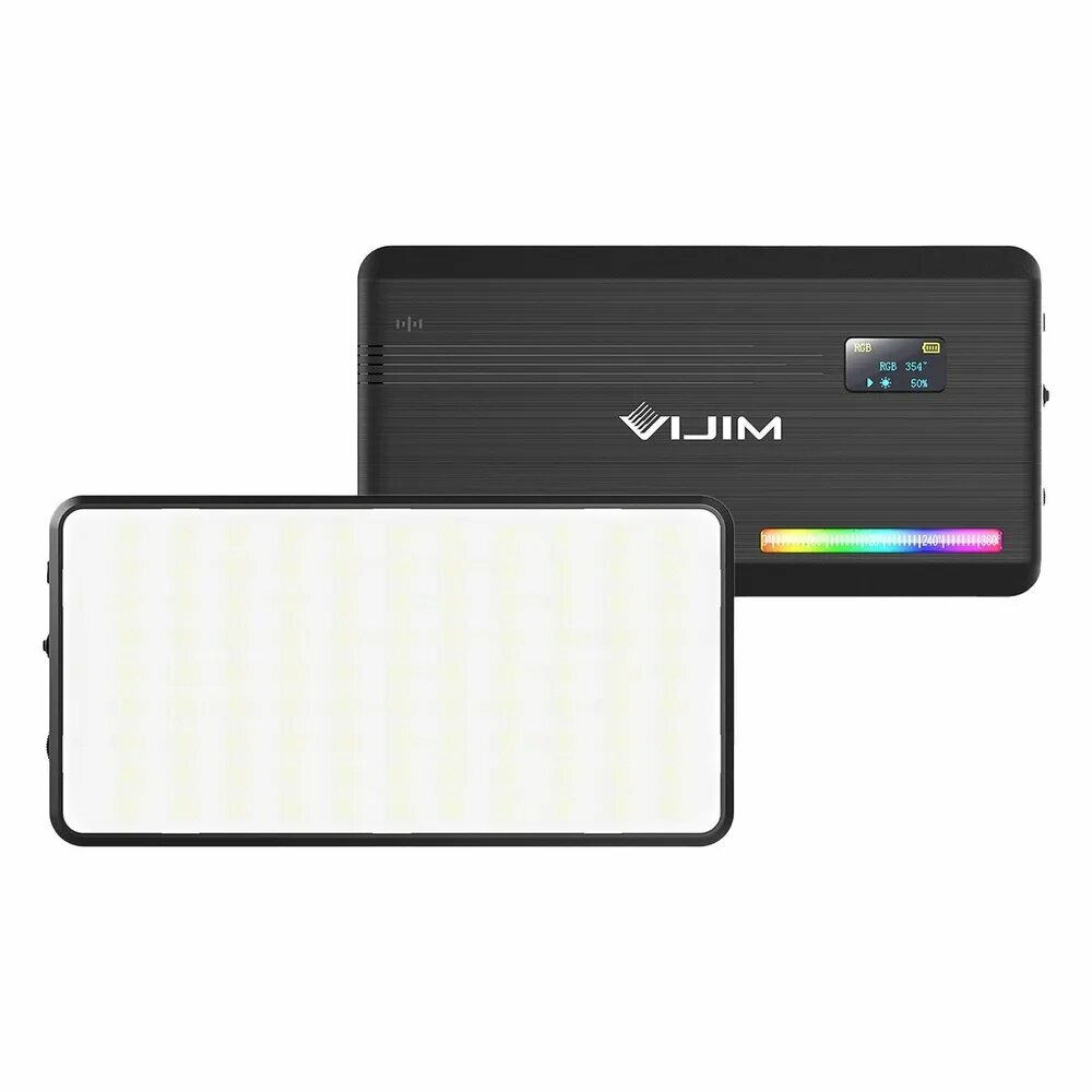 VIJIM VL196 Карманный RGB LED свет 2500K-9000K CRI 95+ 20 эффектов Батарея для трансляций