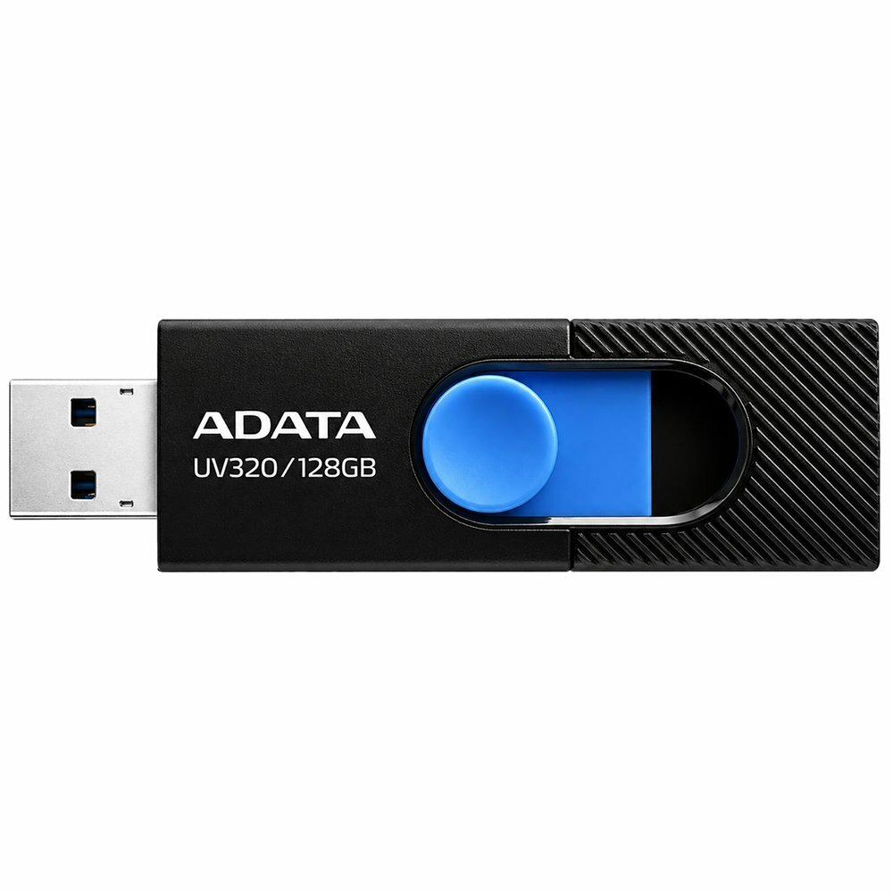 USB Flash Drive A-Data 128Gb UV320 (AUV320-128G-RBKBL) черно-голубой