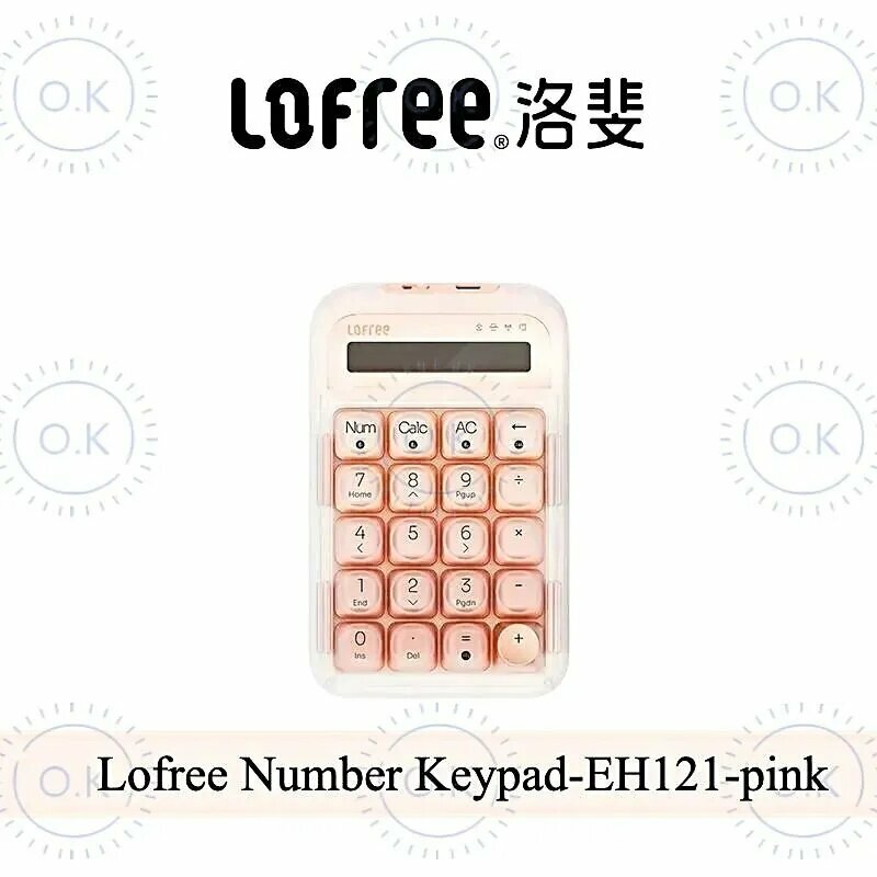 Number Keypad-EH121 Базовая беспроводная механическая цифровая клавиатура
