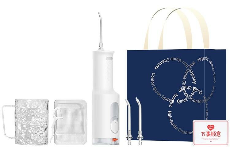 Ирригатор унисекс Xiaomi F300 Business Set (Smoke Yarn White)