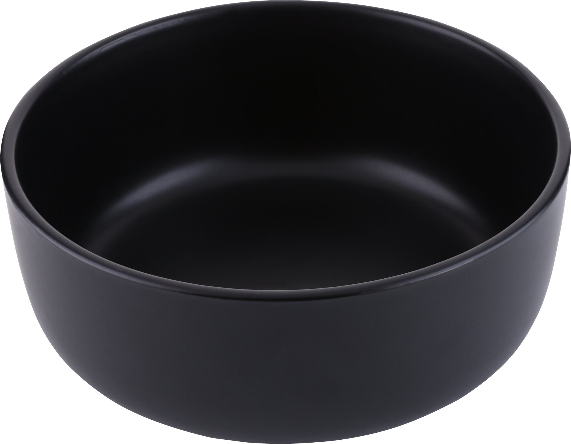 Салатник HOMECLUB Matt black 15,5см, керамика