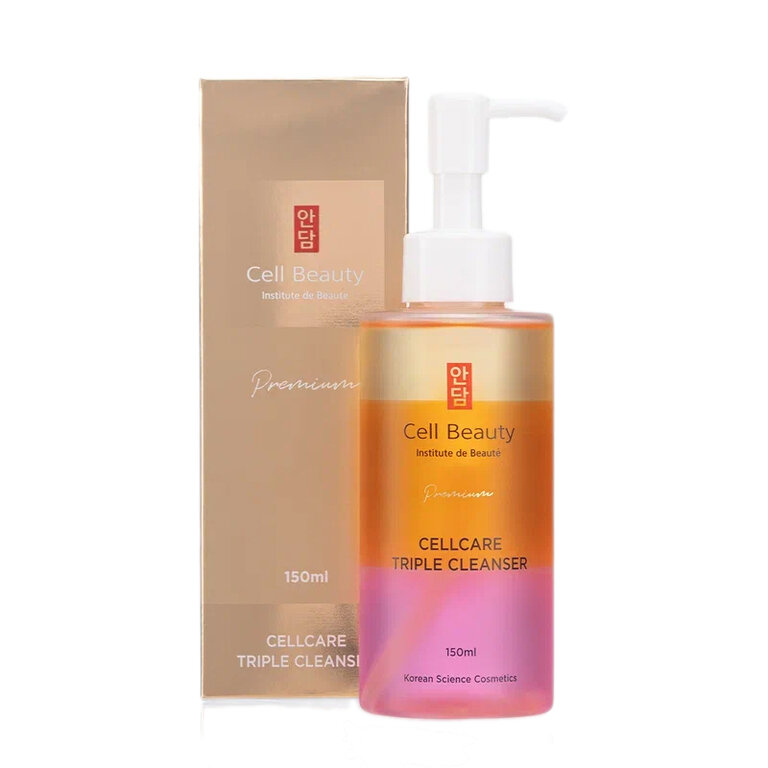 CELL BEAUTY Cellcare Triple Cleanser Средство Южная Корея 150 мл