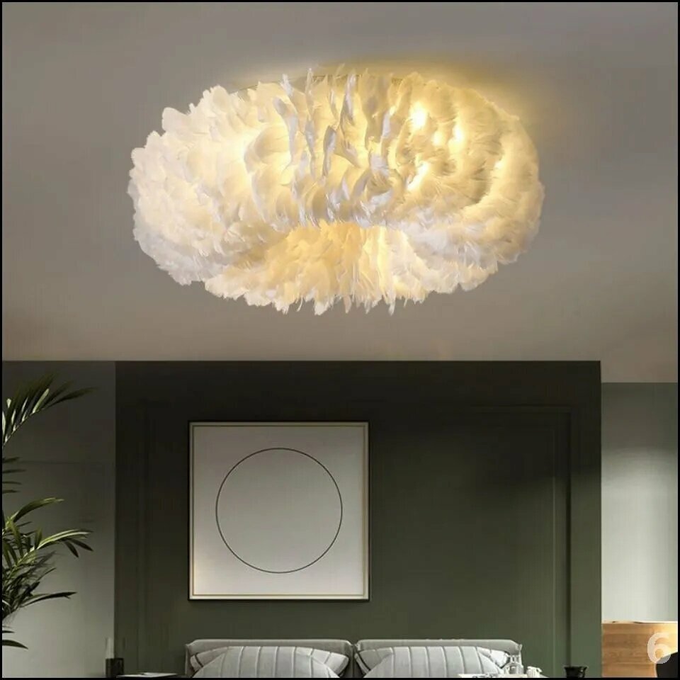 Потолочный светильник, E27, LED, 96 Вт
