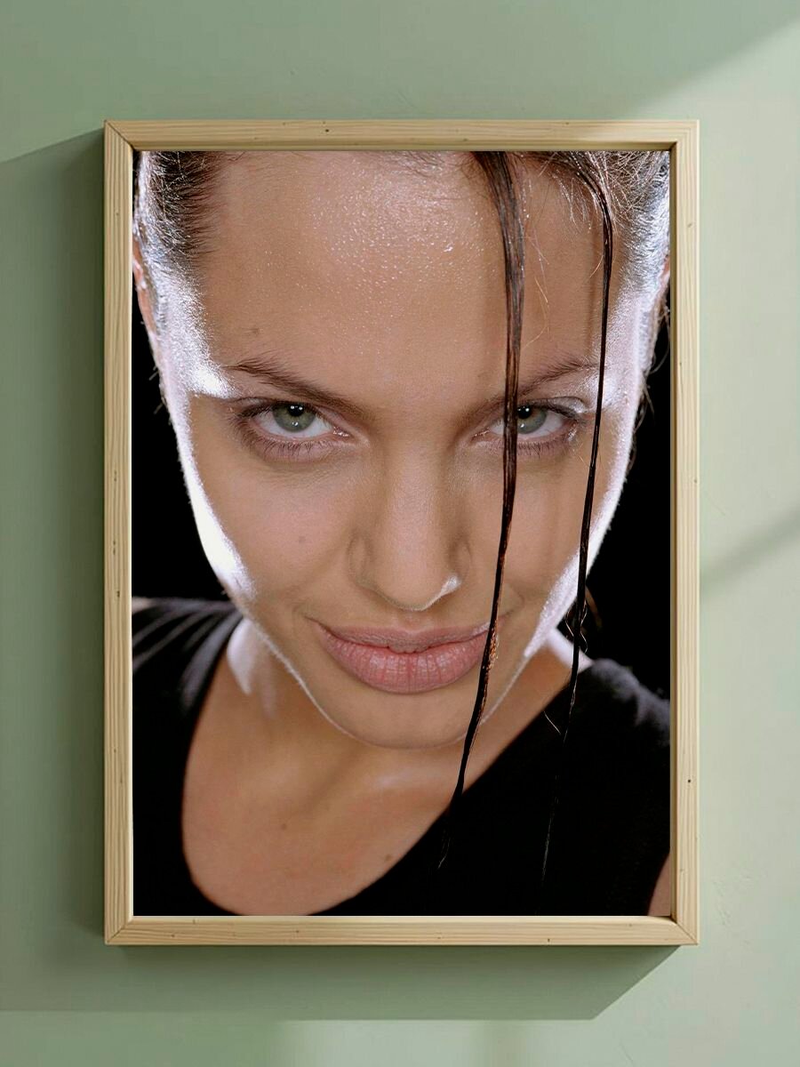 Постер, плакат на стену "Анджелина Джоли Angelina Jolie" 42 см х 29,7 см (А3)