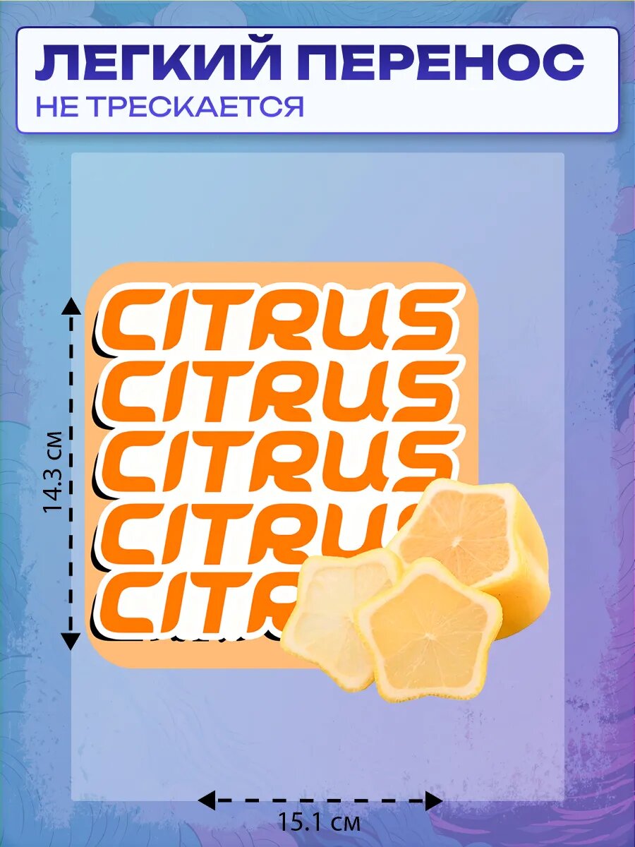 Термонаклейка Citrus — фото 1