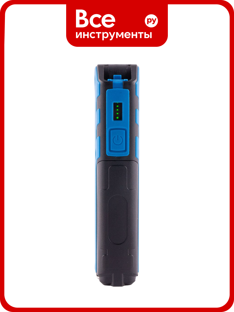 Ручной светодиодный аккумуляторный фонарь 5W COB + 3W LED, магнит, DolleX FIS-19