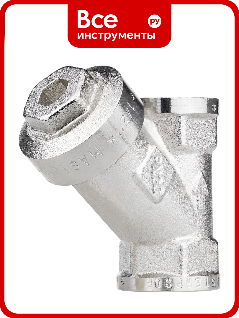 Косой фильтр грязевик MPF 1/2", в/в, с магнитом ИС.072780, Косой фильтр грязевик 1/2", в/в, с магнитом mpf ис