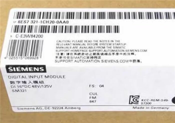 Модуль SIEMENS 6ES7 321-1CH20-0AA0 Module 6ES7321-1CH20-0AA0
