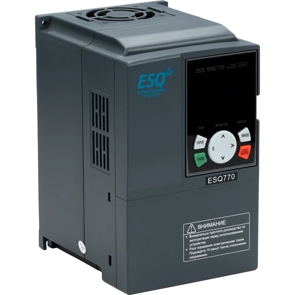 Частотный преобразователь ESQ -770-4T0055G/0075P 5.5/7.5 кВт, 380В 08.04.304511