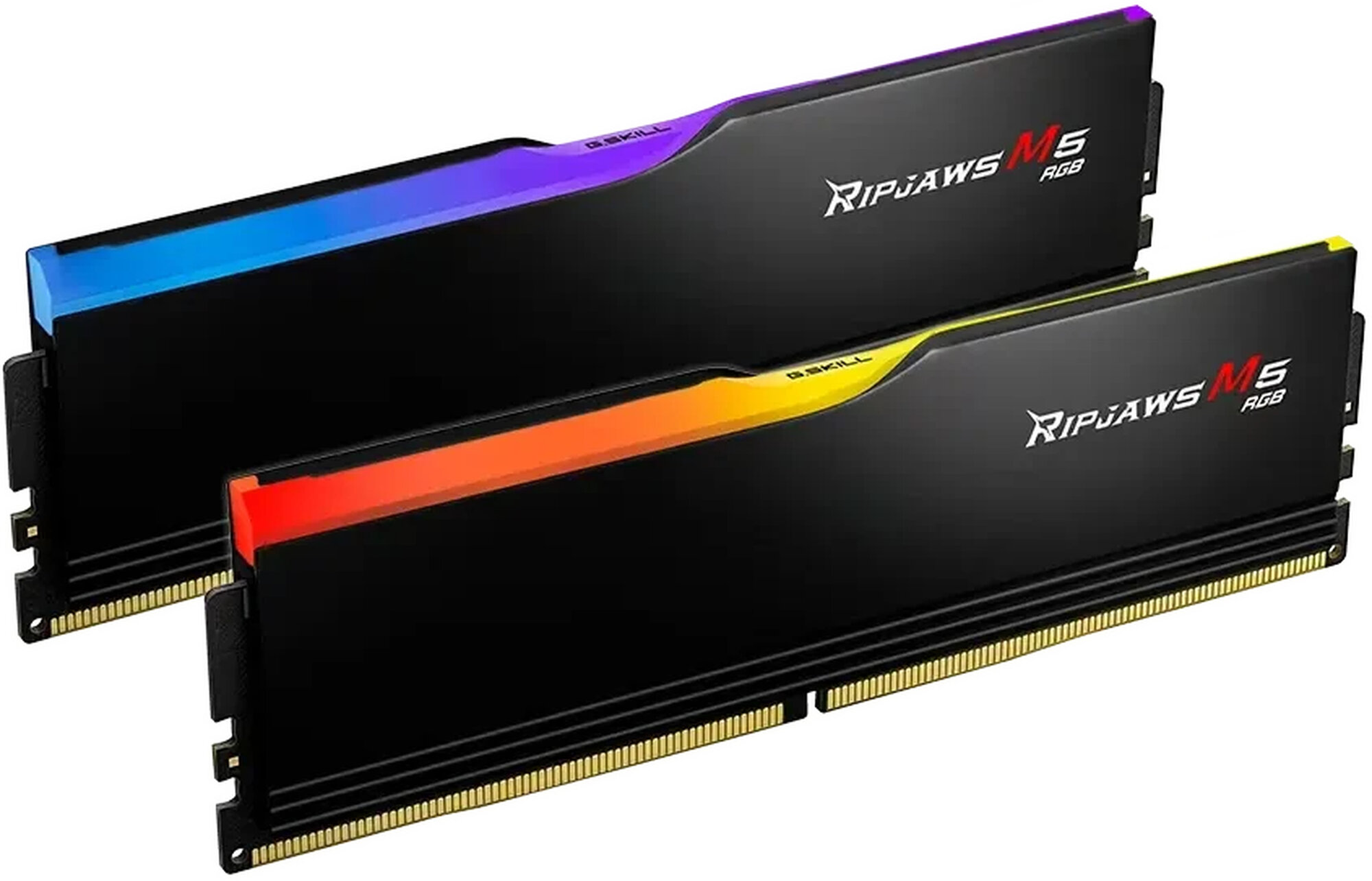 Модуль памяти G.Skill Ripjaws M5 RGB (F5-6000J3636F16GX2-RM5RK) черный, 2 х 16 ГБ, DDR5, 6000 МГц, XMP 3.0