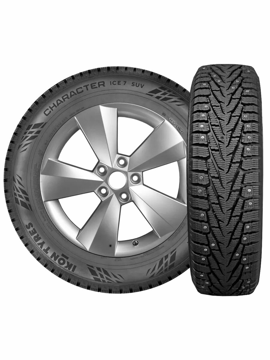 Зимняя шина 165/65 R14 IKON Character Ice 7, 79T шипованная