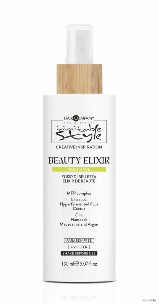 Эликсир для красоты волос "Beauty Elixir" INIMITABLE STYLE, 150 мл