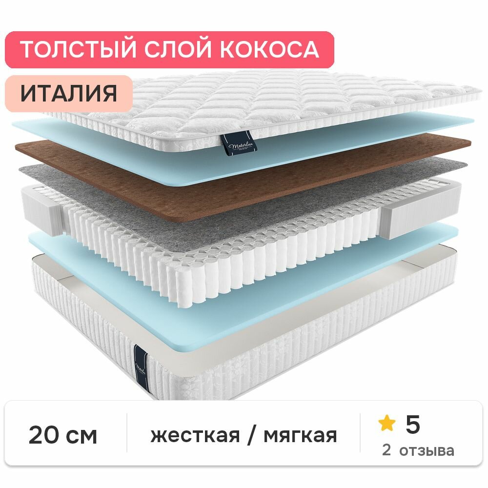 Матрас MaterLux Sandin 70x200