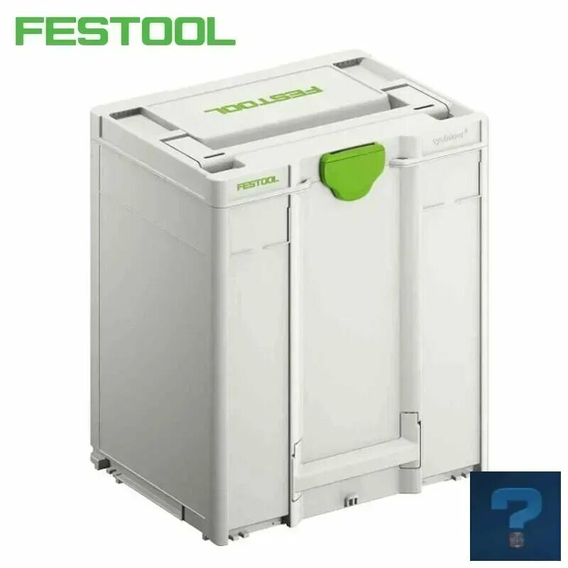 Ящик для инструментов Festool SYS3, белый, 39,6 х 29,6 x 43,7 см