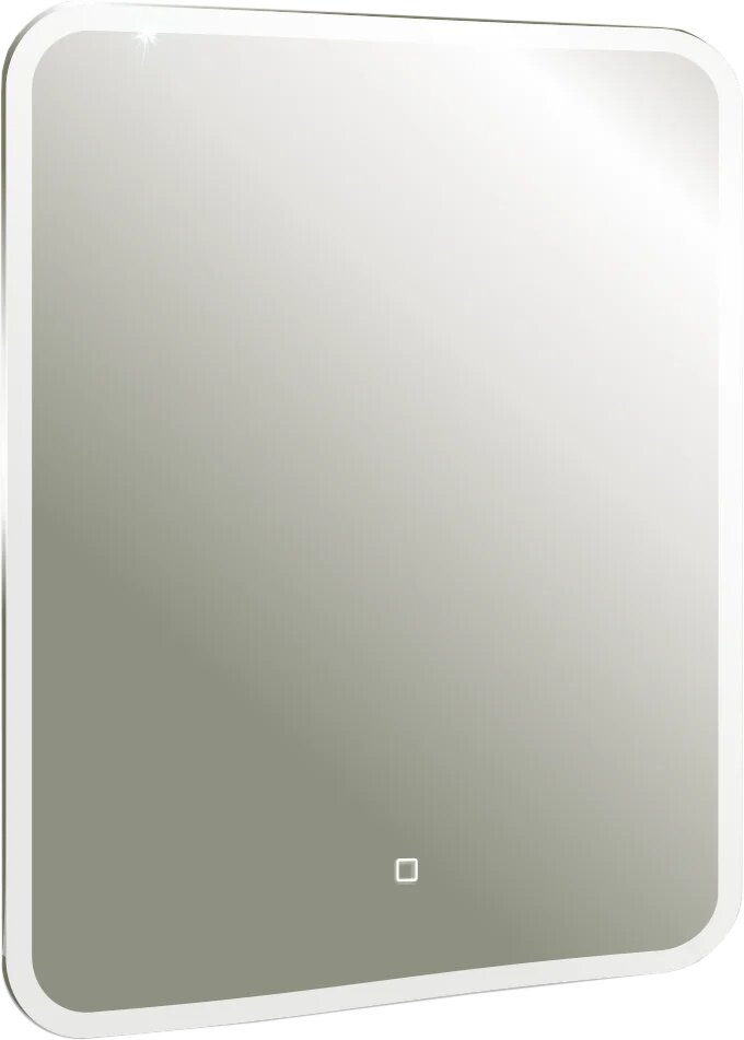 Зеркало Silver Mirrors Стив 60x80 со светодиодной подсветкой, 60 см, с сенсорным управлением, зеркало настенное в ванную, в современном стиле