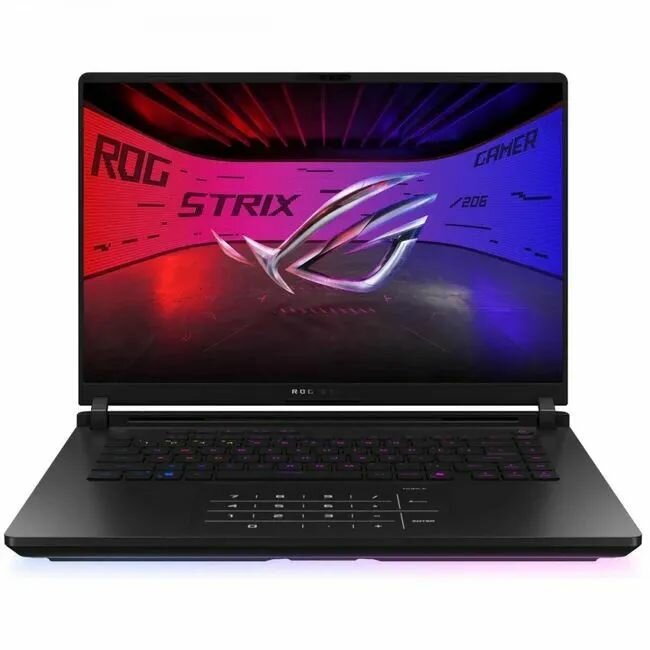 ASUS Ноутбук ASUS ROG Strix SCAR 16 G635LX-RW187W черный Intel Core Ultra 9 275HX 2100MHz/16"/2560х1600/32Gb/2048Gb SSD/NVIDIA GeForce RTX 5090 24Gb/
