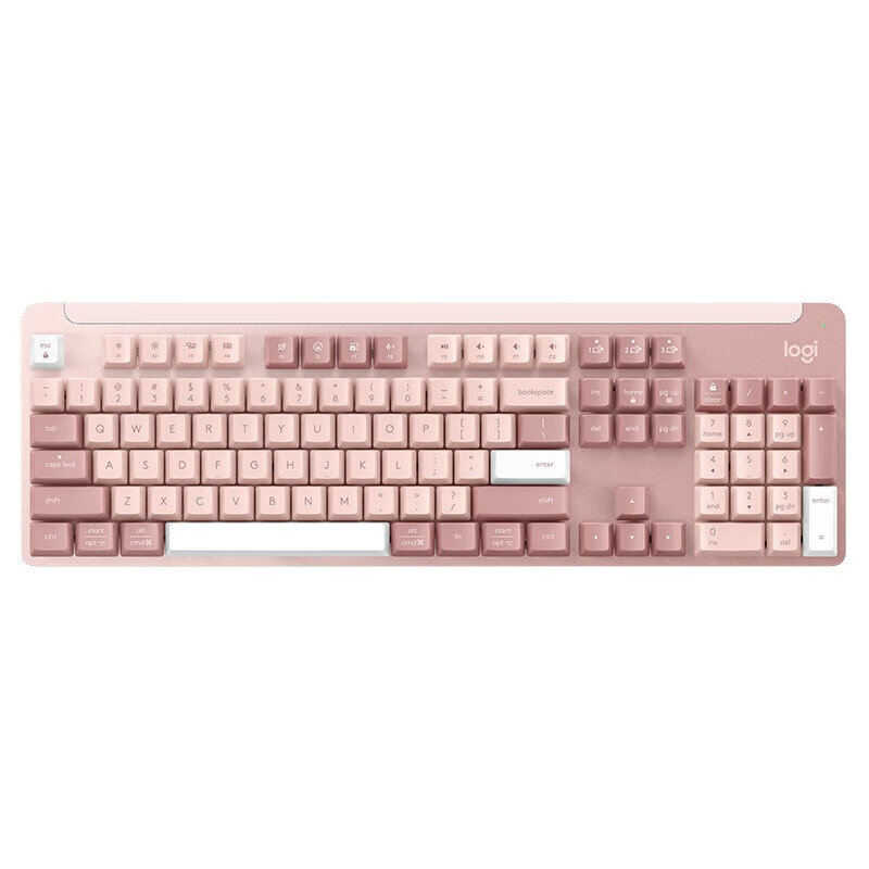 Клавиатура беспроводная унисекс Logitech K865 TTC Red, 104 клавиши, полноразмерная