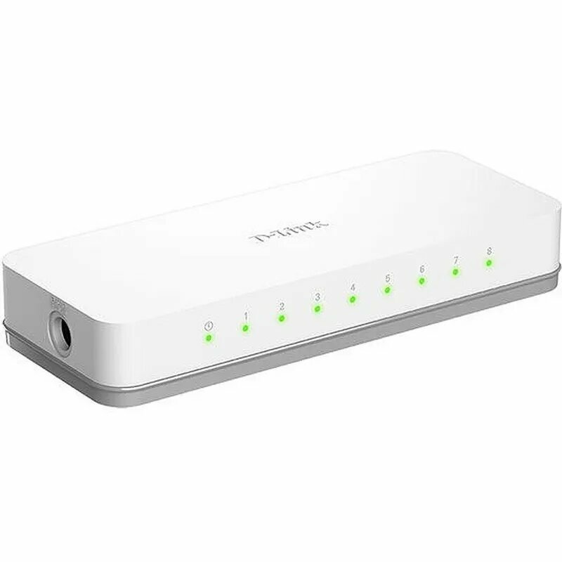 Коммутатор D-Link DES-1008C/B1A 10/100Base-TX функция энергосбережения, 2080972