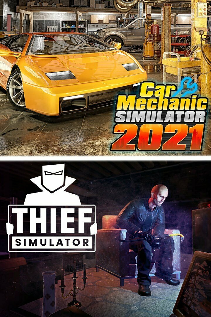Набор Car Mechanic Simulator 2021 & Thief Simulator — Xbox Series X|S, Xbox One — Цифровая версия
