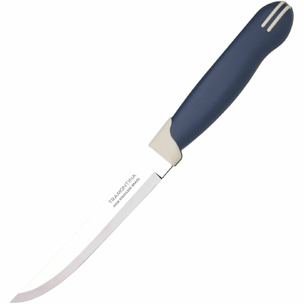 Нож для стейка гладкий Multicolor 12,5 см синий 2 шт/уп, 2208044