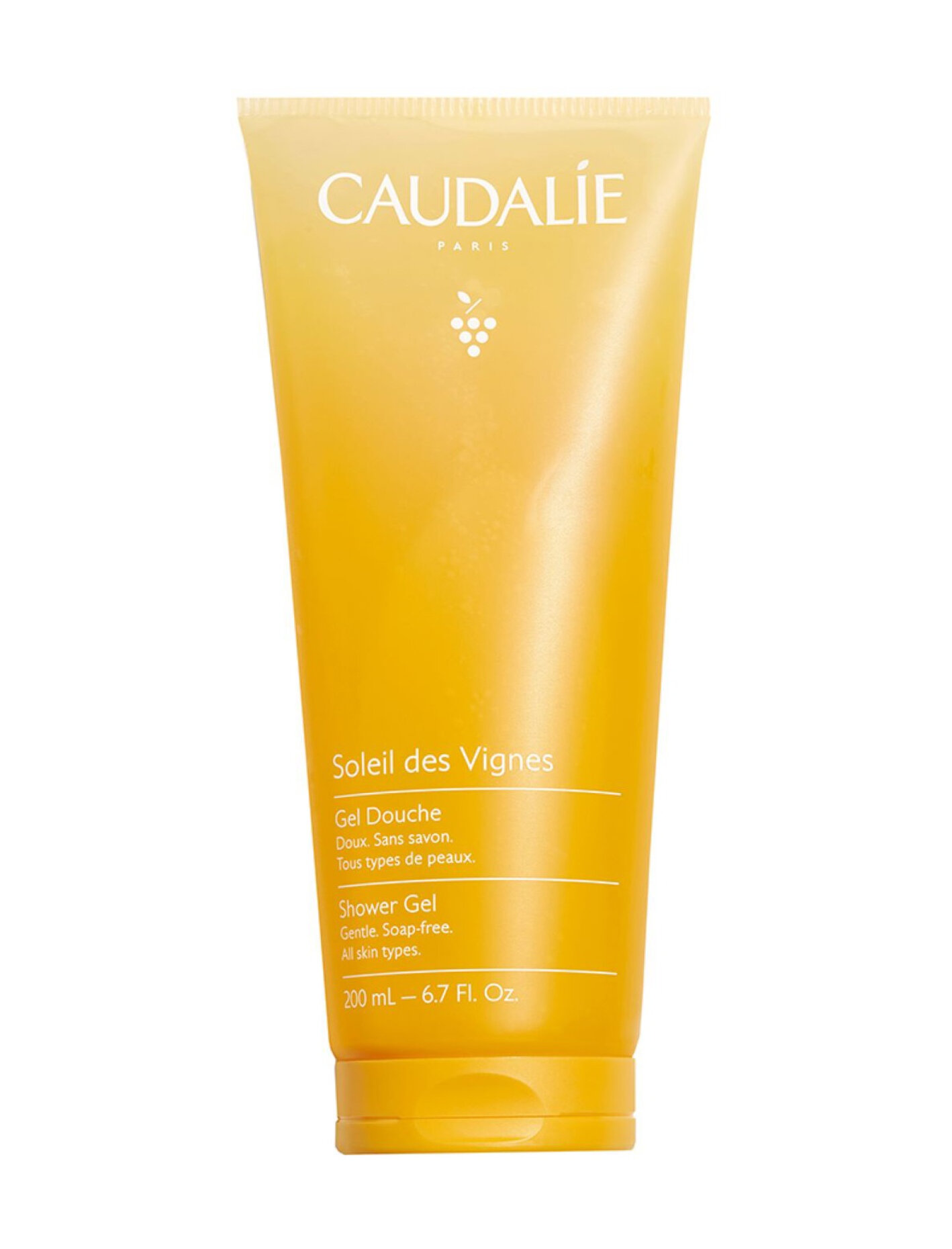 Гель для душа CAUDALIE Soleil De Vignes с ароматом флердоранжа, жасмина и кокоса, 200 мл