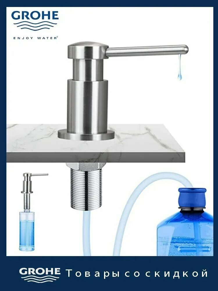 GROHE Помпа дозатор сменная встраиваемый, механический 500 мл, 1 шт