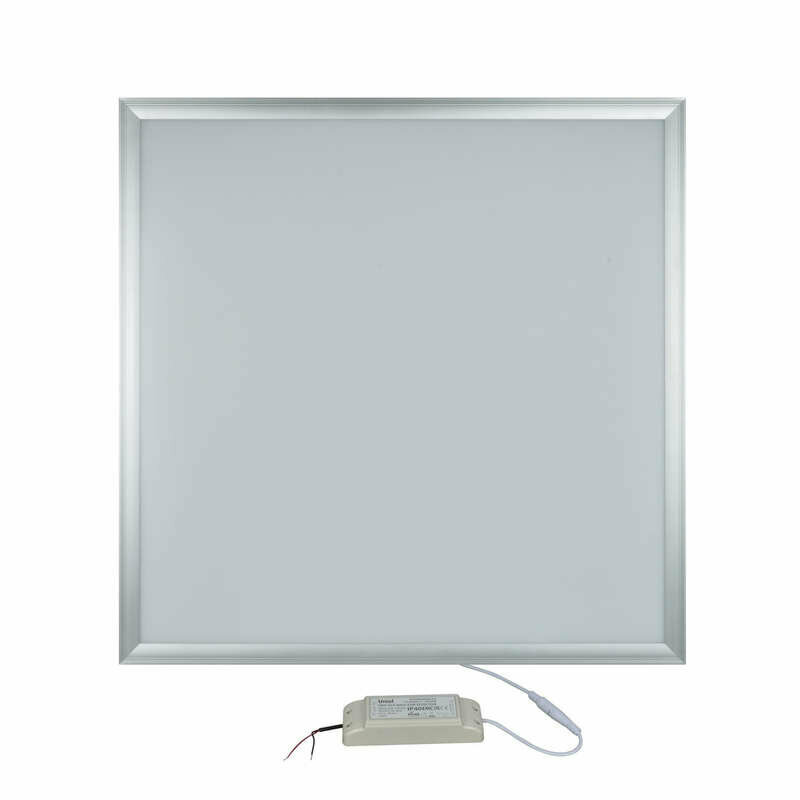 Светильник светодиодный ULP-6060-42W/DW EFFECTIVE SILVER 42Вт офисный встраив. опал. рассеив. Uniel UL-00001793