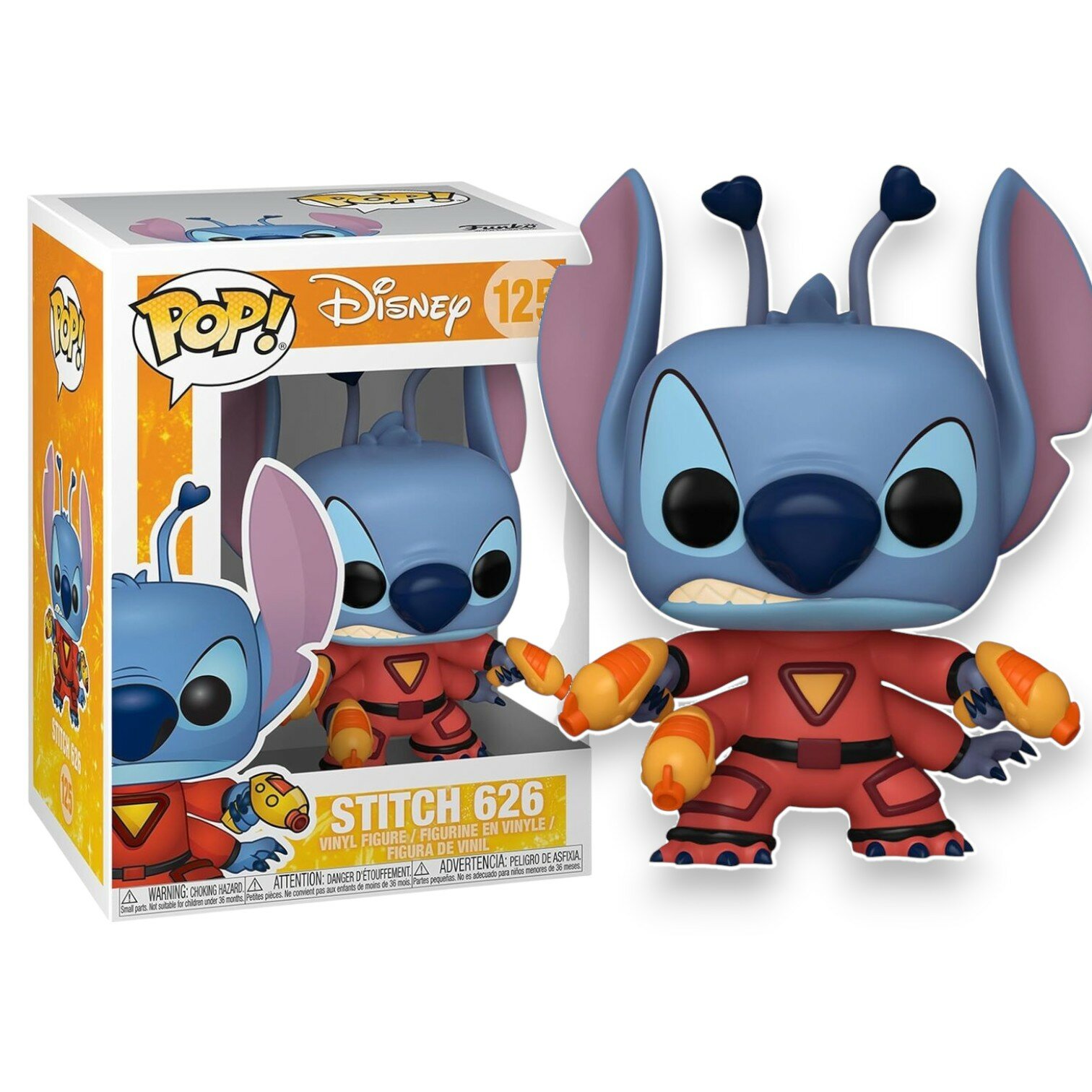 Фигурка Стич Эксперимент 626 "Stitch 626" от Funko POP! 125
