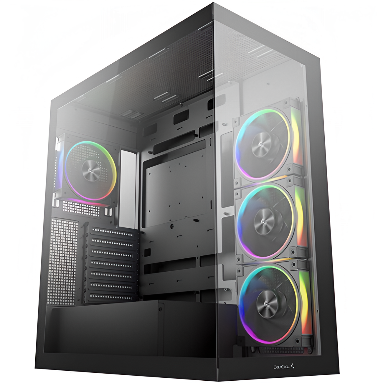 Корпус Midi-Tower Deepcool CG580 4F V2 TG ARGB Black (R-CG580-BKADA4-G-2)