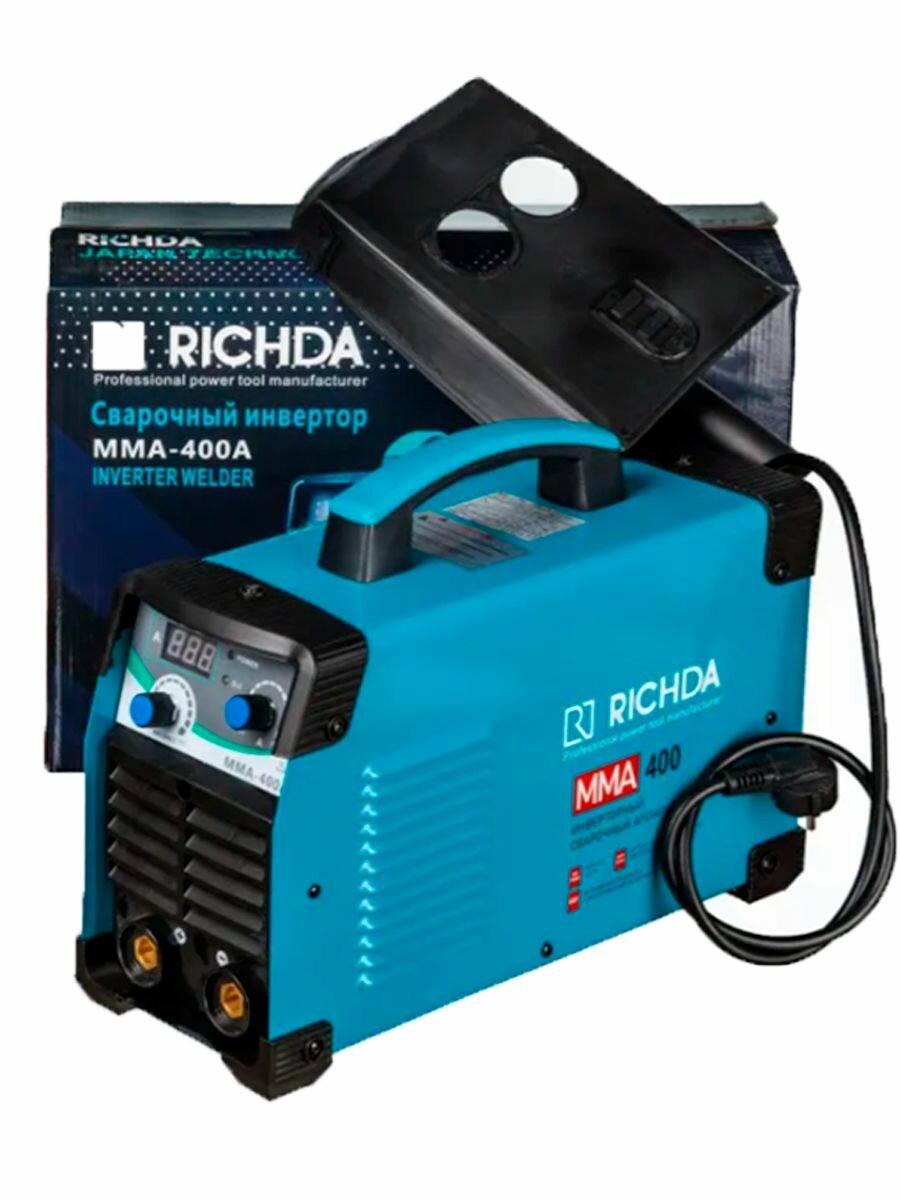 Сварочный аппарат Richda, ММА-400А, инвенторный, ручной, портативный